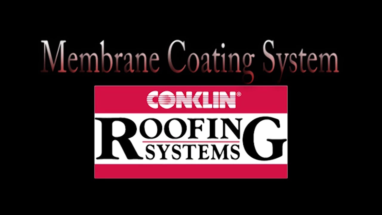 Conklin Roofing Membrane Coating System on Vimeo