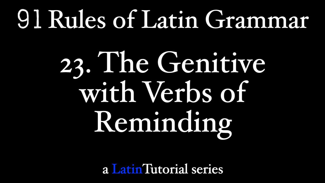 LatinTutorial