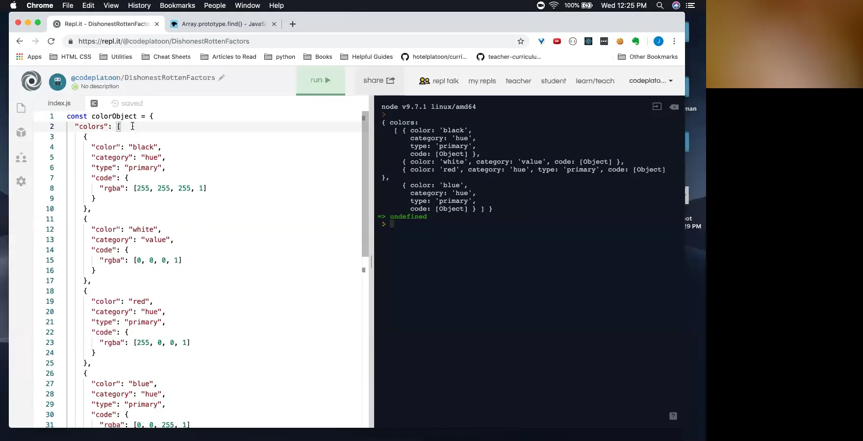 Bootcamp Prep Session 11: Nested Data Structors (1 of 1)