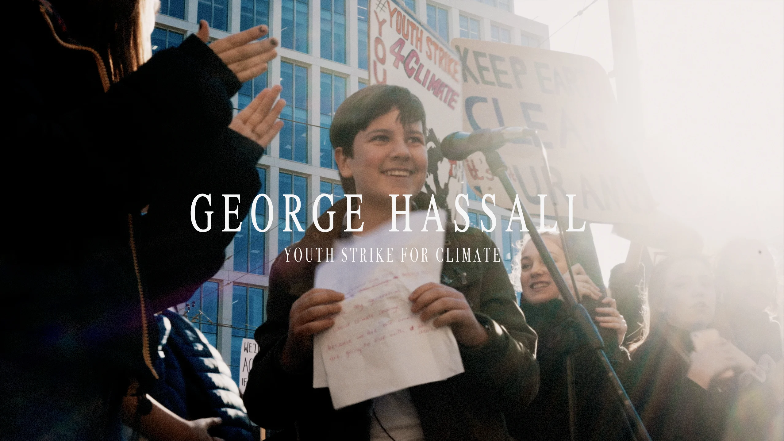 George Hassall - Protest Speech on Vimeo