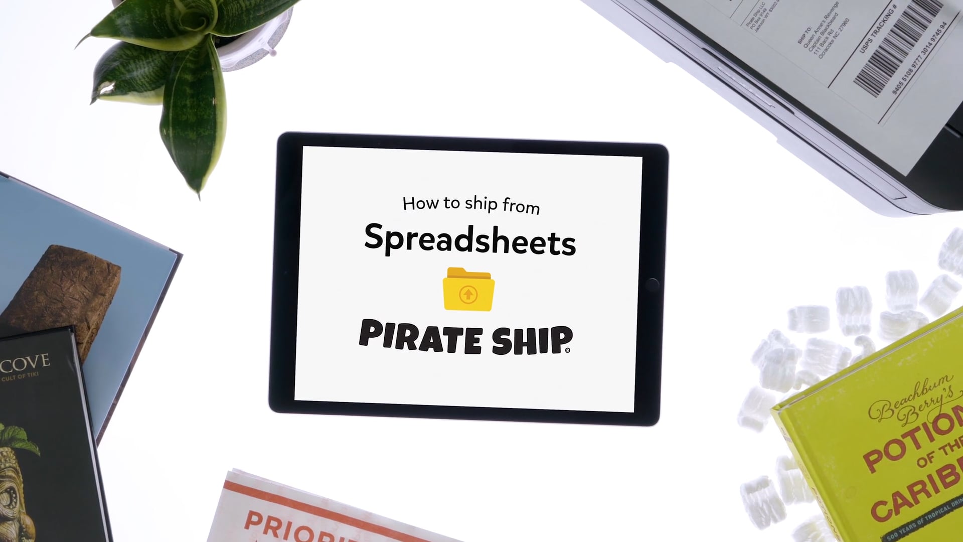 Create Shipping Labels from a Spreadsheet – Pirate Ship on Vimeo