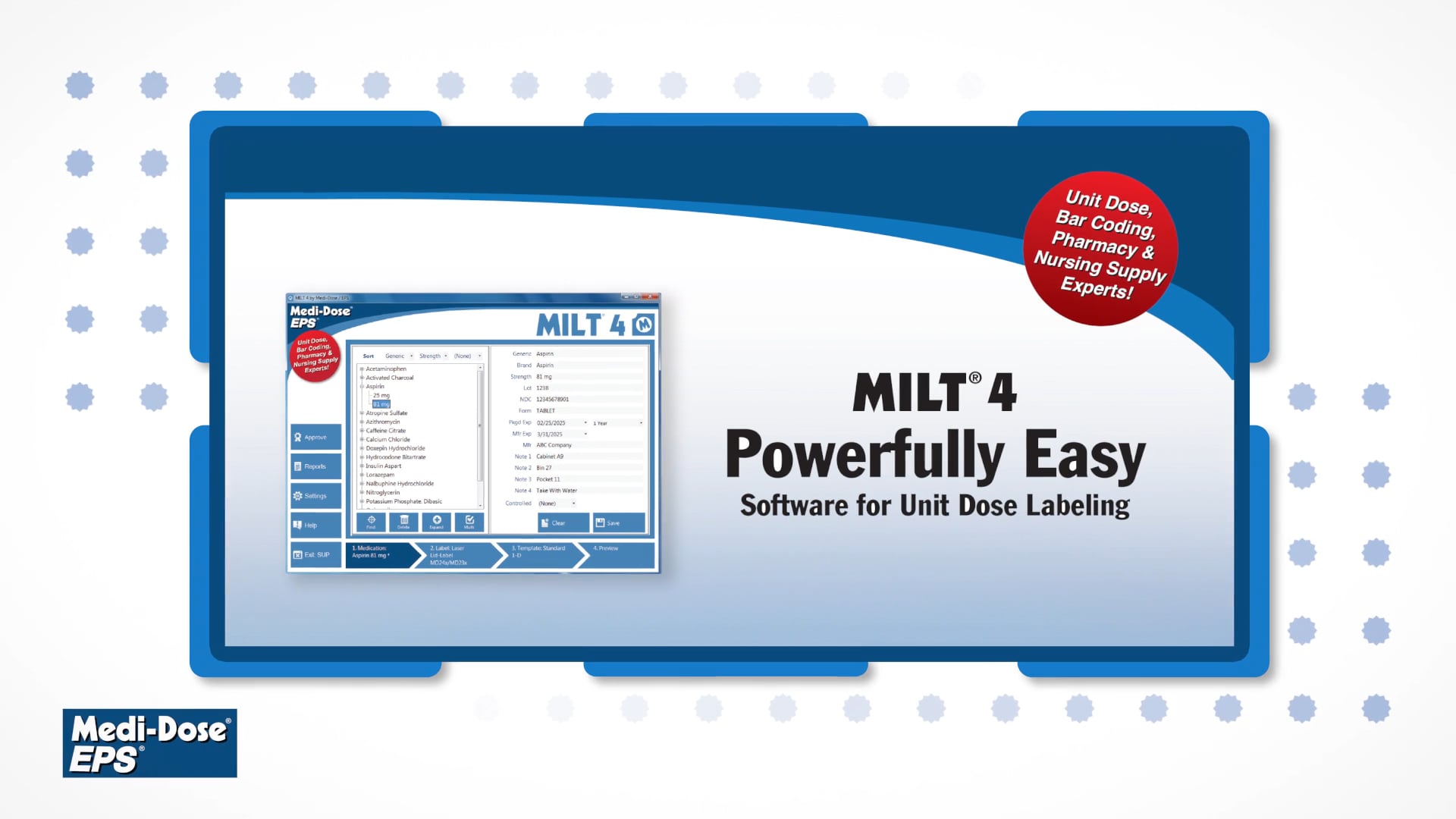 Unit Dose & Multi Dose - Medi-Dose | MILT 4 Powerfully Easy Software ...