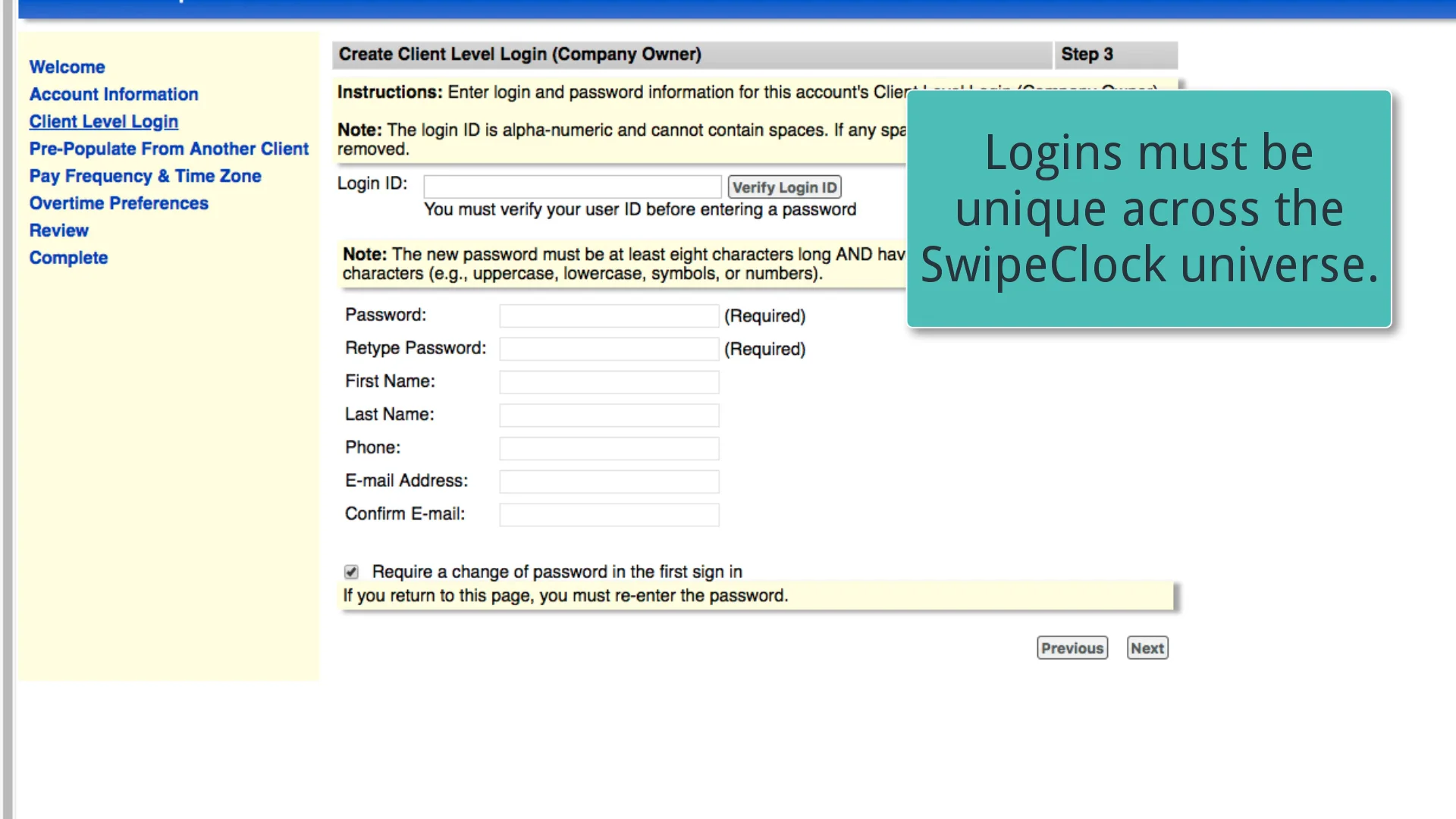 TimeWorksPlus - New Account Setup Pt. I on Vimeo