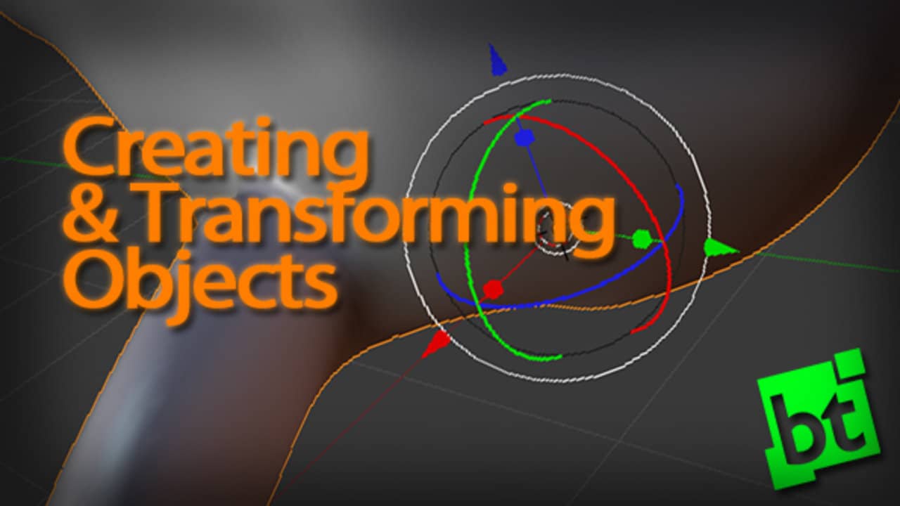 Blender 2.5 - Creating and Transforming objects on Vimeo