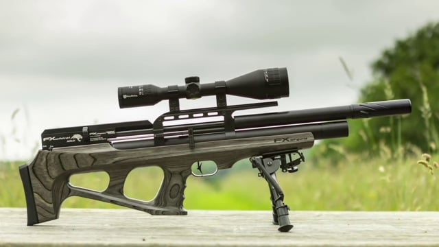 REVIEW- FX Wildcat MK2 Air Rifle - License Free Full Power - Slo Mo ...