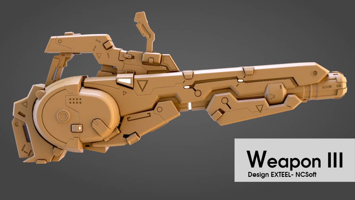 Weapon III Modeling_Timelapse on Vimeo