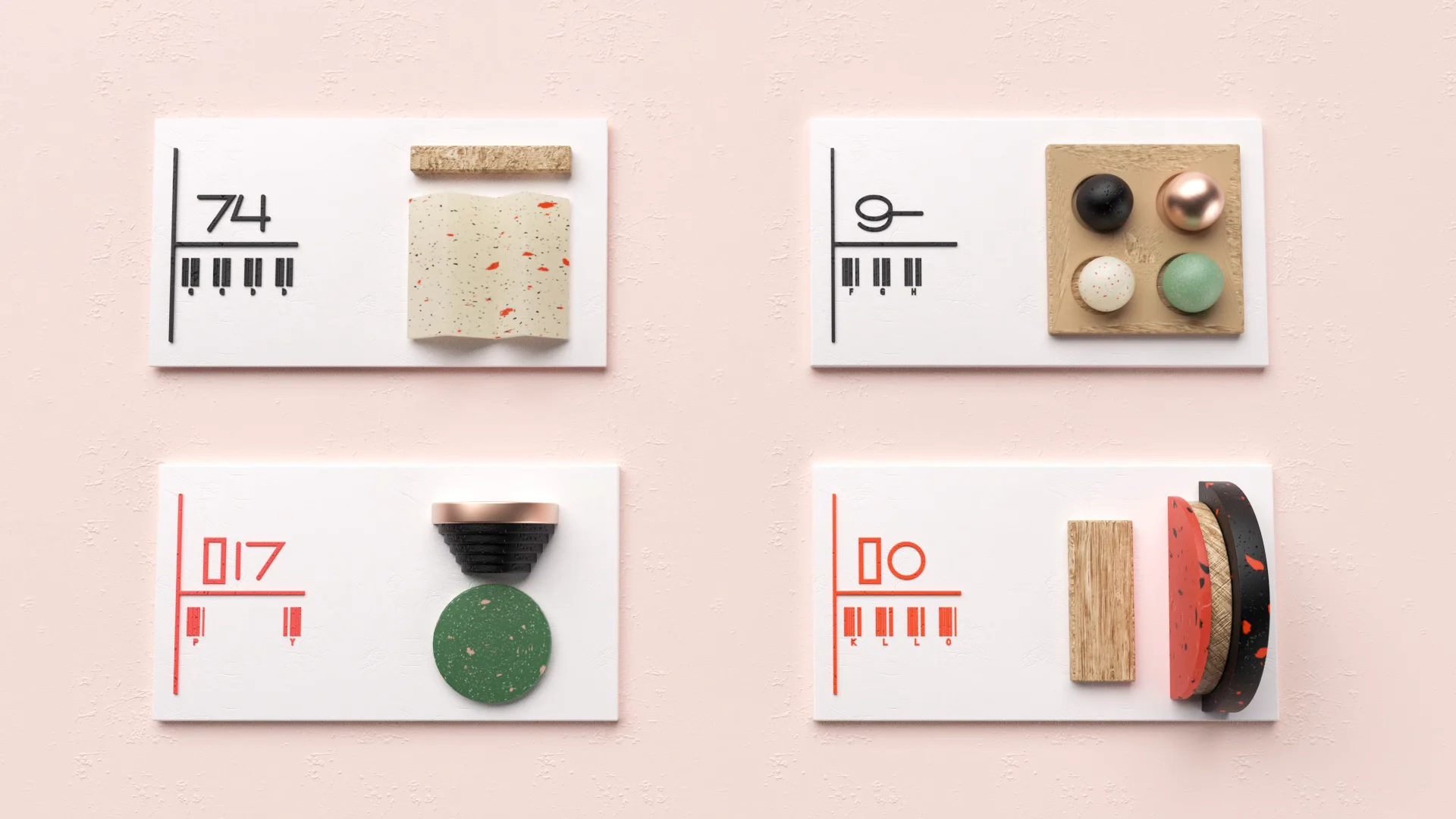 Abstract cards on Vimeo