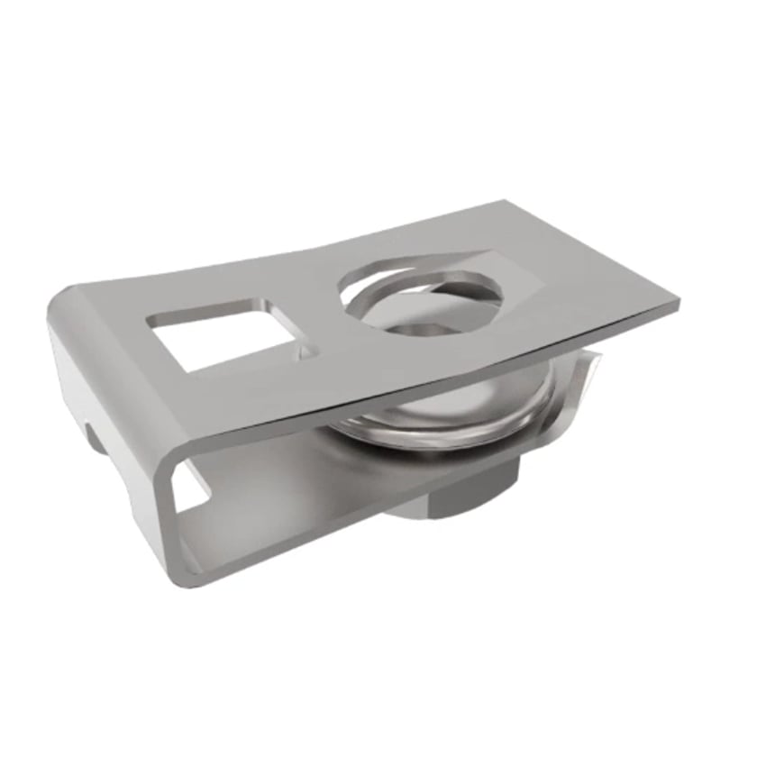 Series 5000 Hex Flange U-Nut Clip | AlphaUSA Engineering