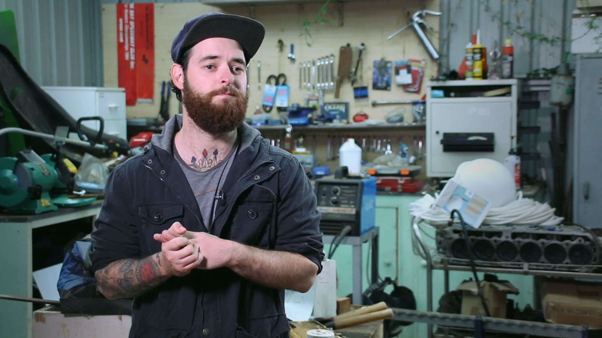 Pressing concerns: Caught