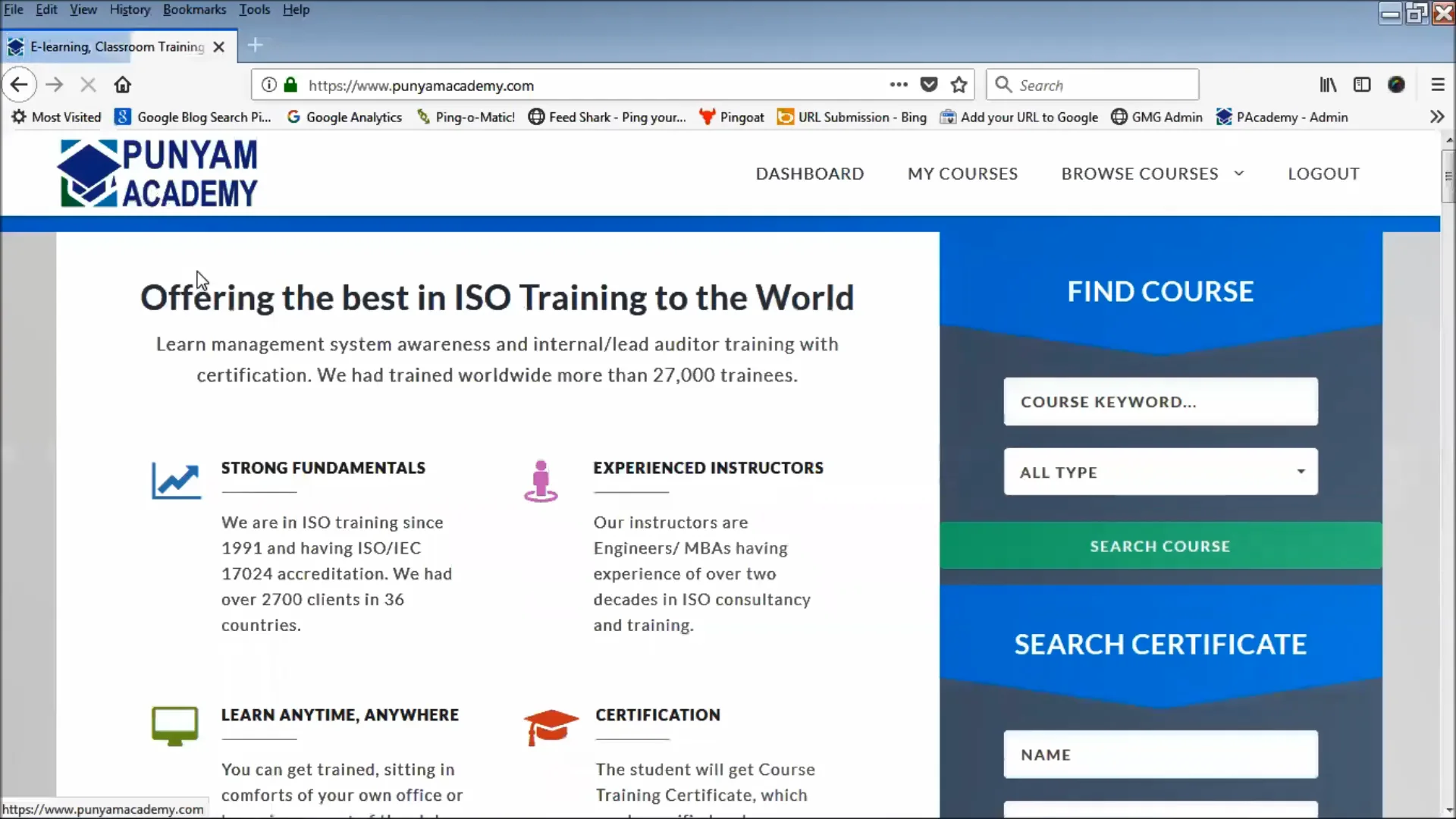 ISO Auditor E-learning Course DEMO by Punyam Academy
