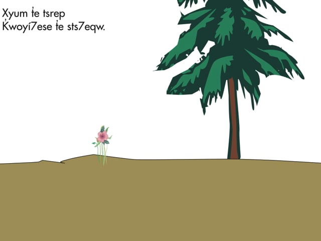 Secwepemc Language - Chief Atahm School on Vimeo