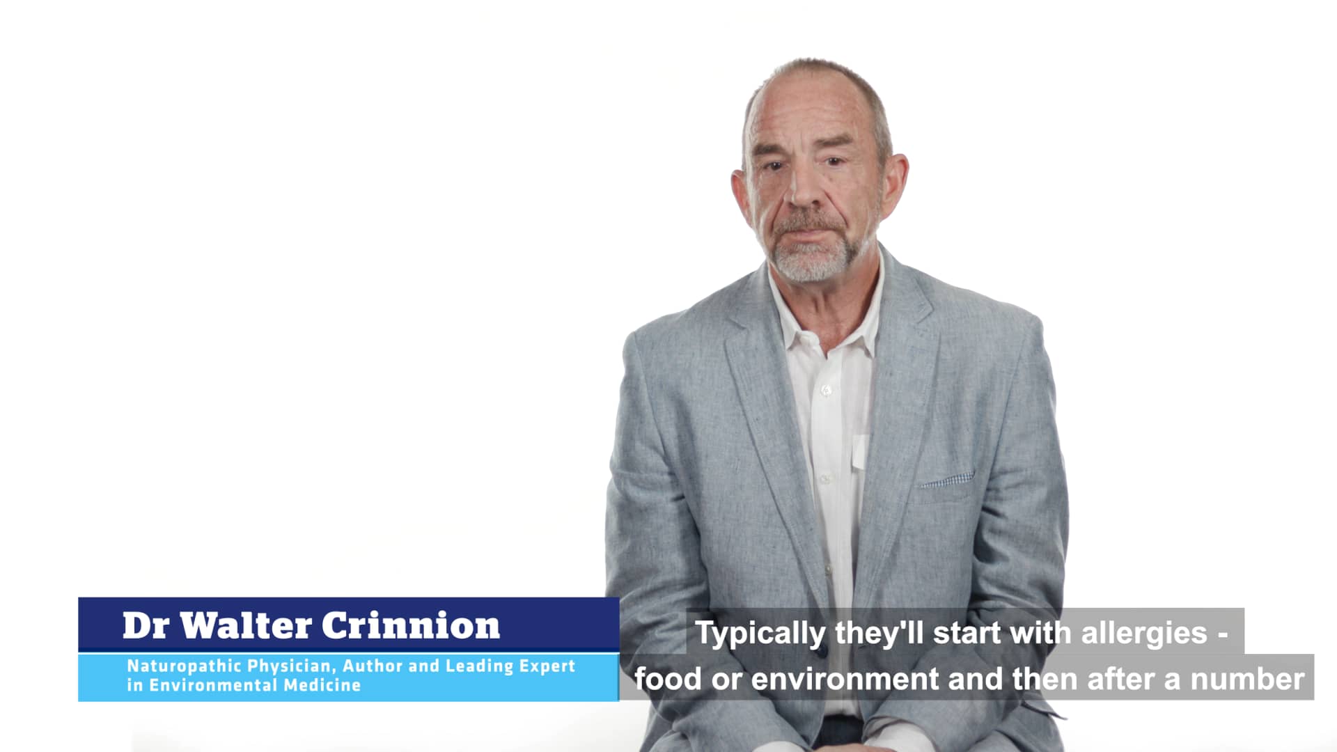 Walter Crinnion - The impact of persistent organic pollutants on Vimeo