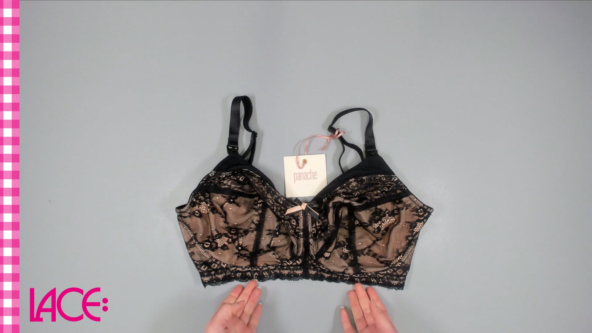 Panache - Sophie - Nursing Bra - Black Nude_75F_5821 | Lace.eu on Vimeo