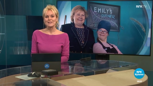 Emily er HELT MED i jobb på Forum Scandic Hotell