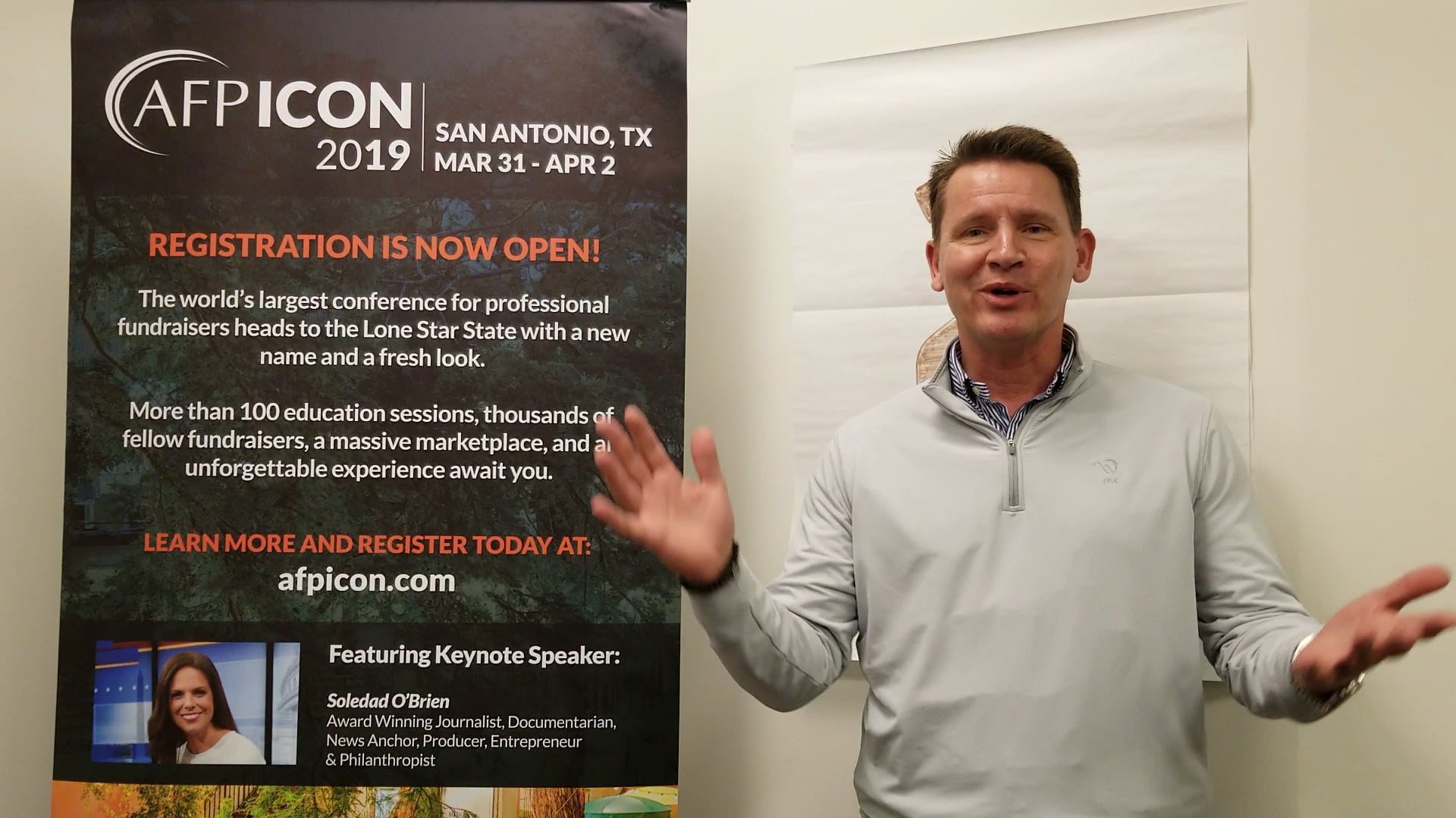 Mike Geiger Can't Wait to Arrive in San Antonio for AFP ICON 2019 on Vimeo