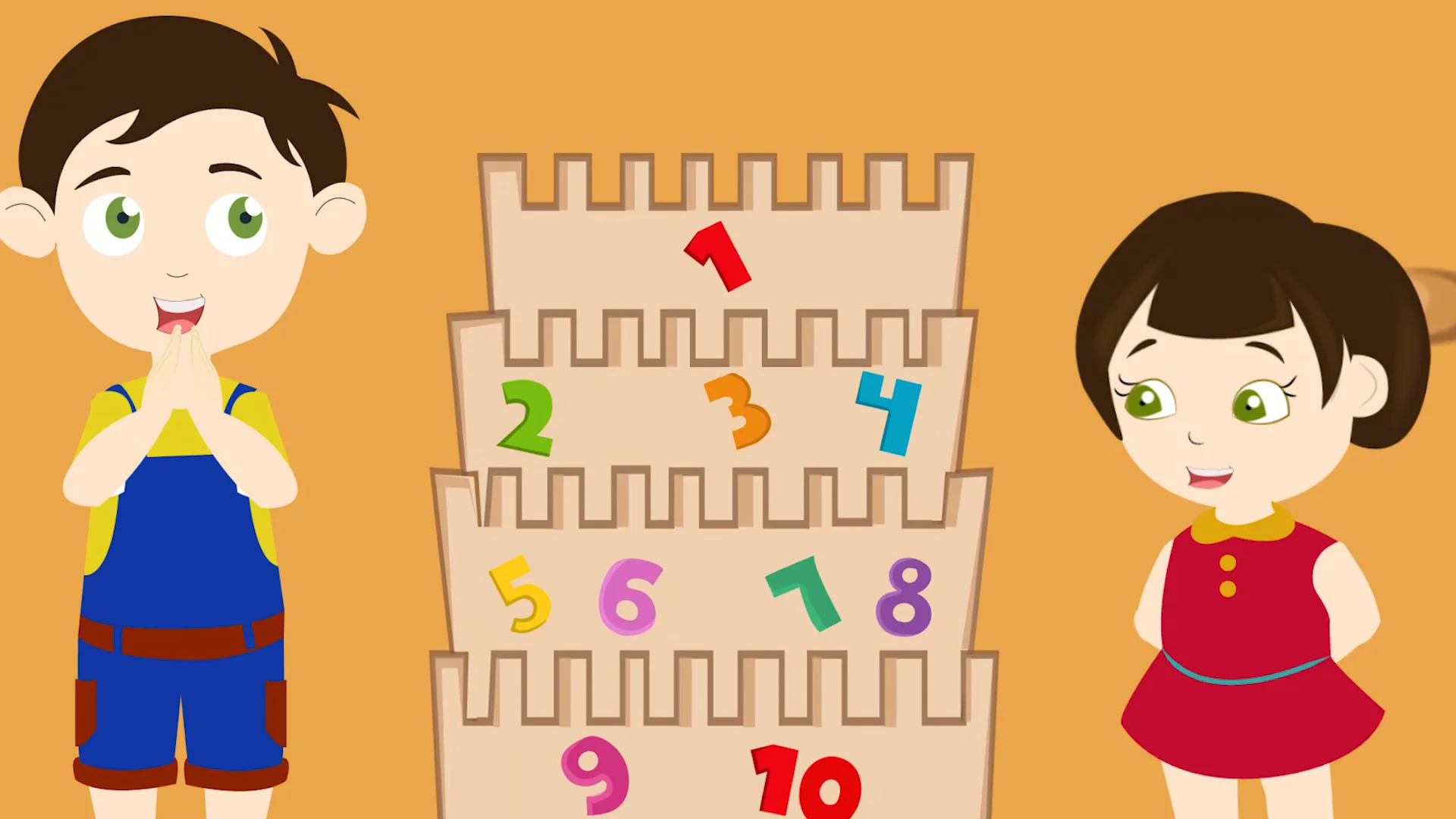 Baby Rhymes-Learn Colours - Learn Colours - numbers in sand on Vimeo