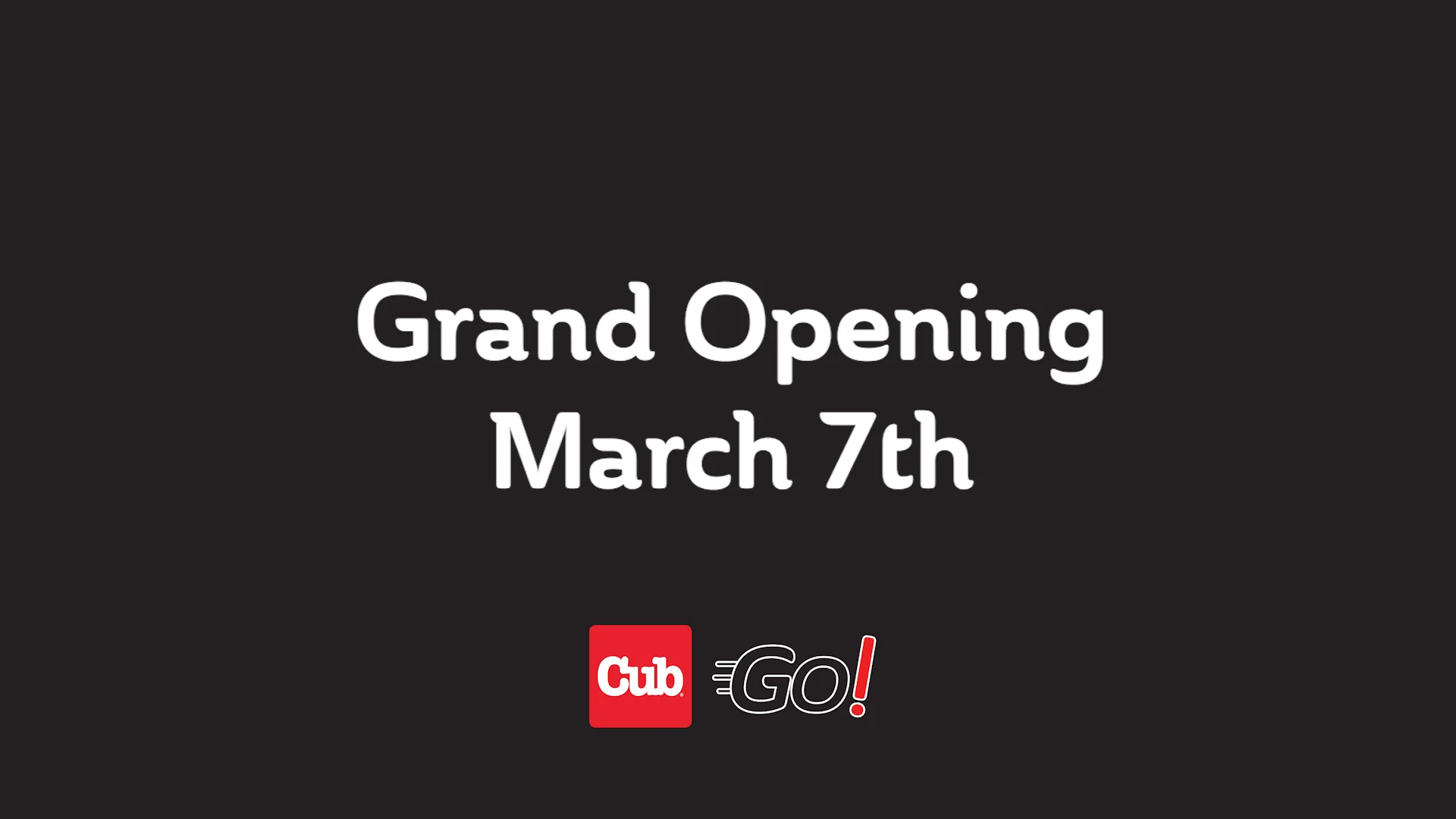 Cub GO Grand Opening - Grand Opening on Vimeo