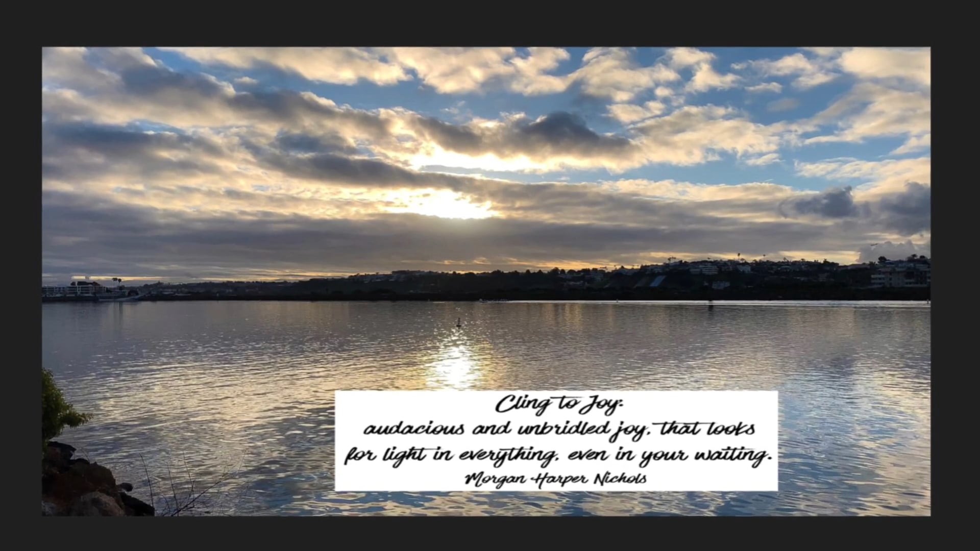 Cling to Joy: audacious and unbridled joy, that looks for light in ...
