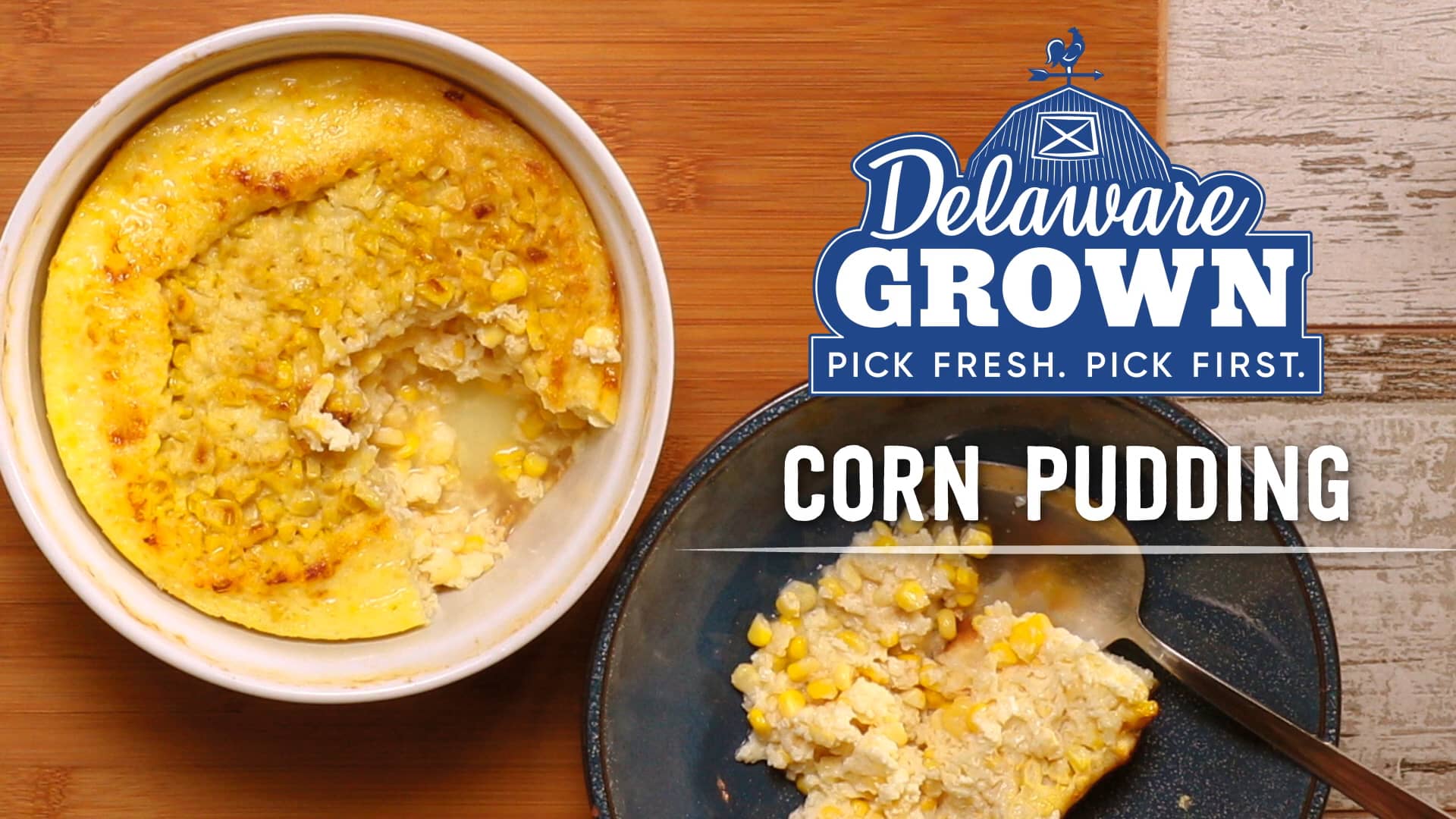 Delaware Grown: Corn Pudding Recipe on Vimeo