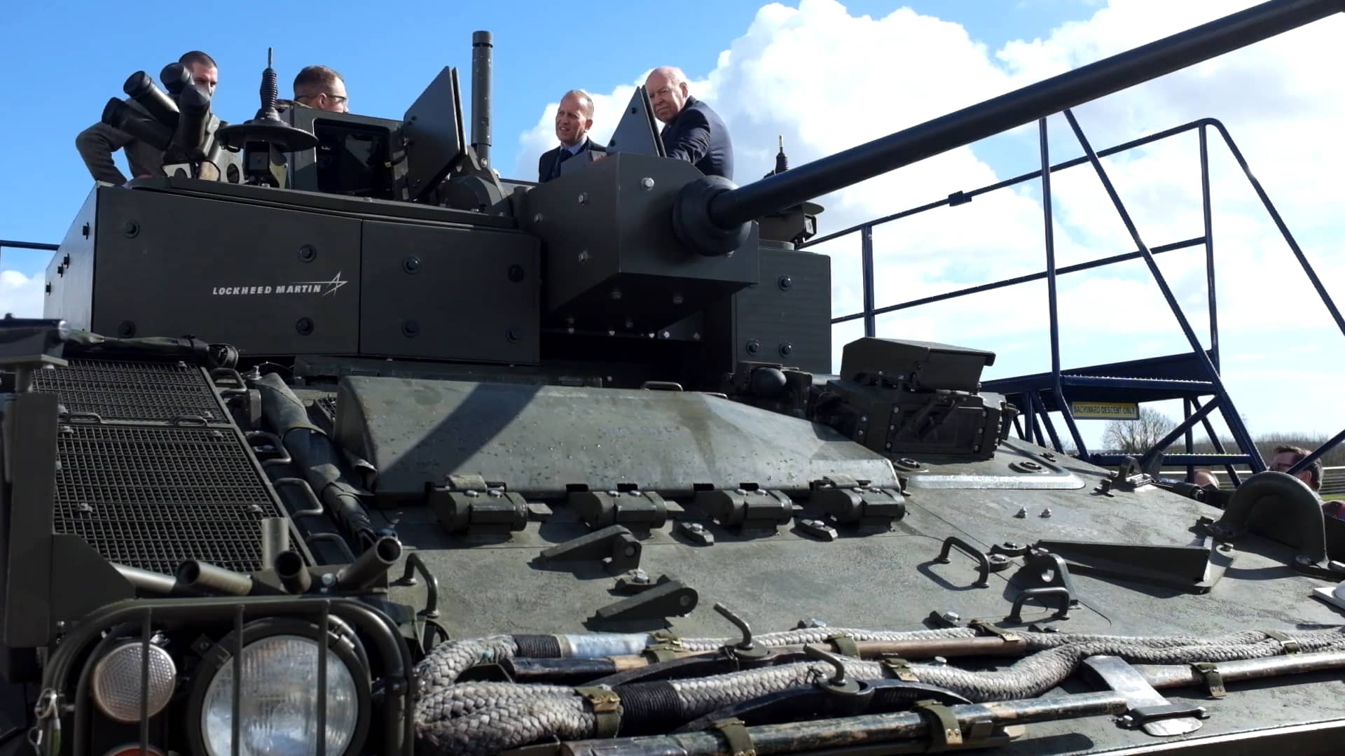 WARRIOR IFV WITH INTEGRATED CT40 CANNON on Vimeo