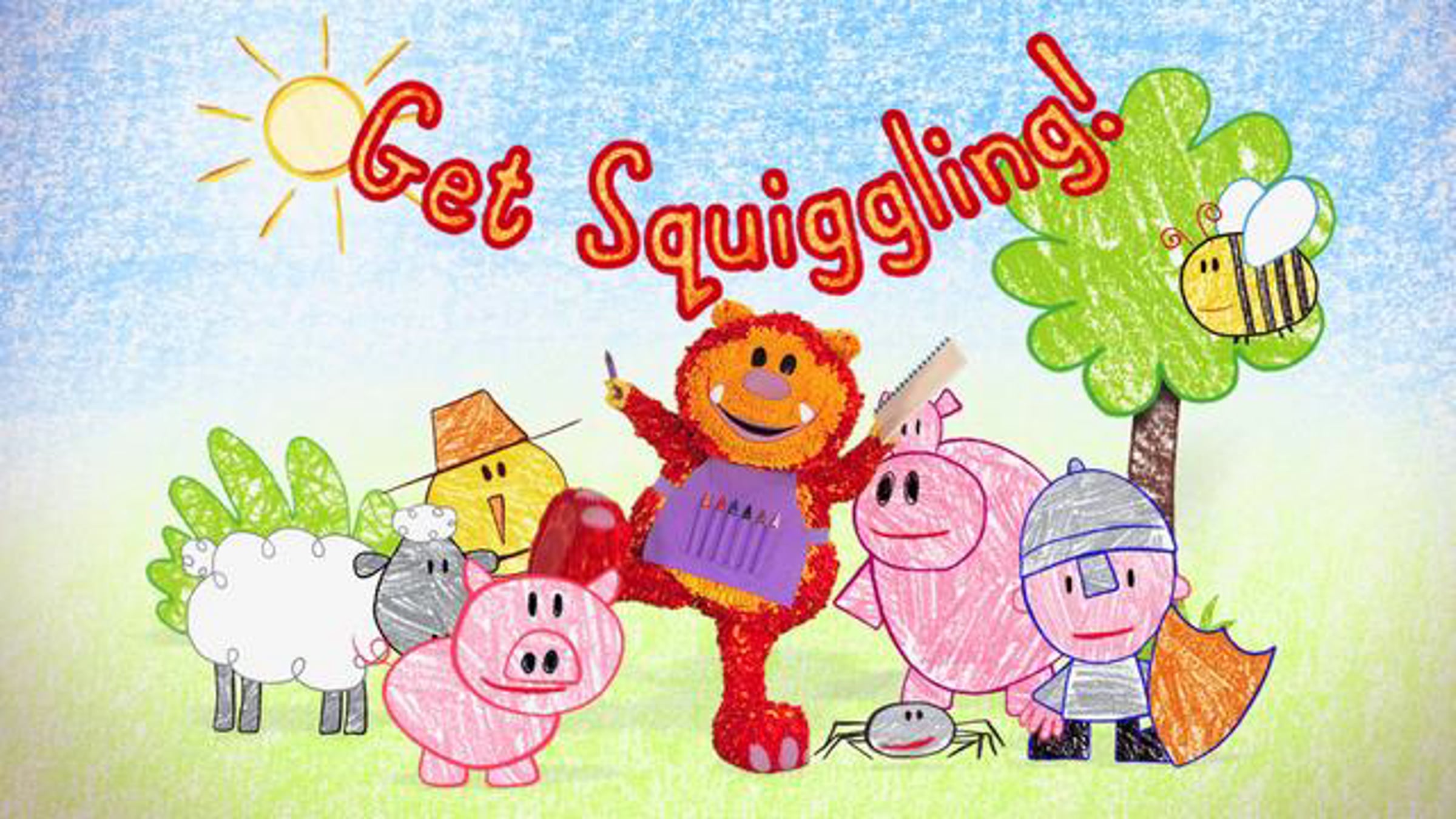 "Get Squiggling!" Series 2 for Dot To Dot Productions / Cbeebies