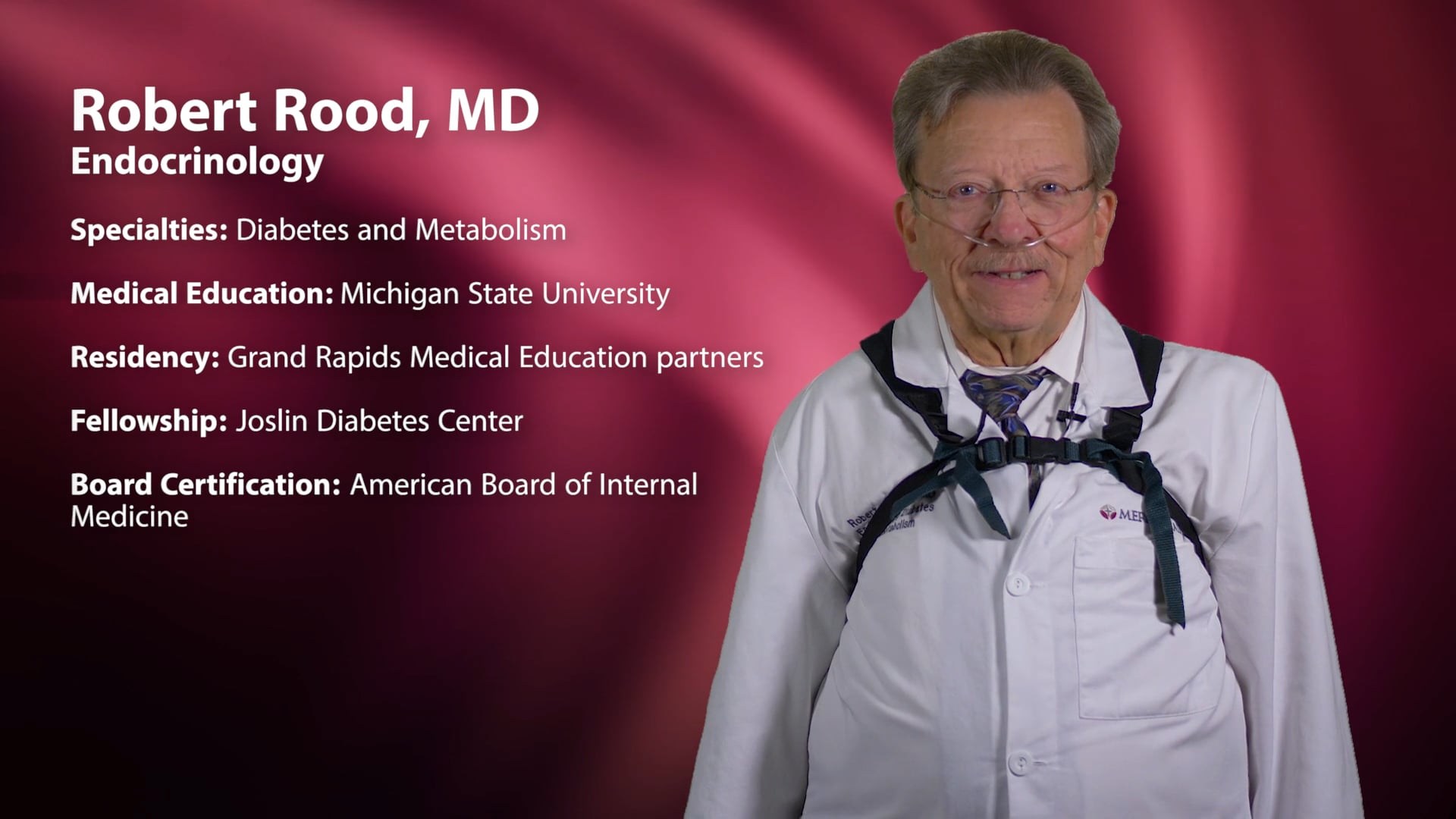 Mercy Health Bios - Robert Rood on Vimeo