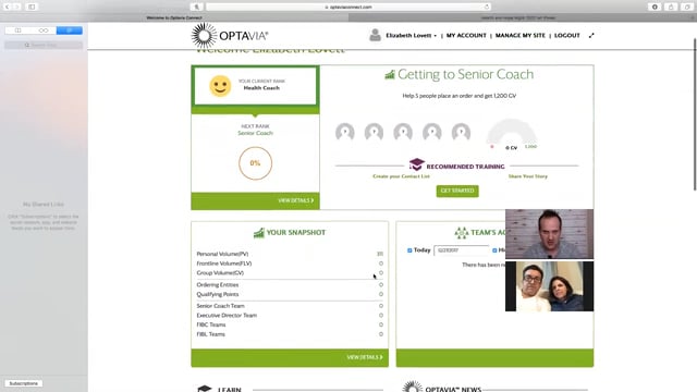setting up your optavia connect site on Vimeo