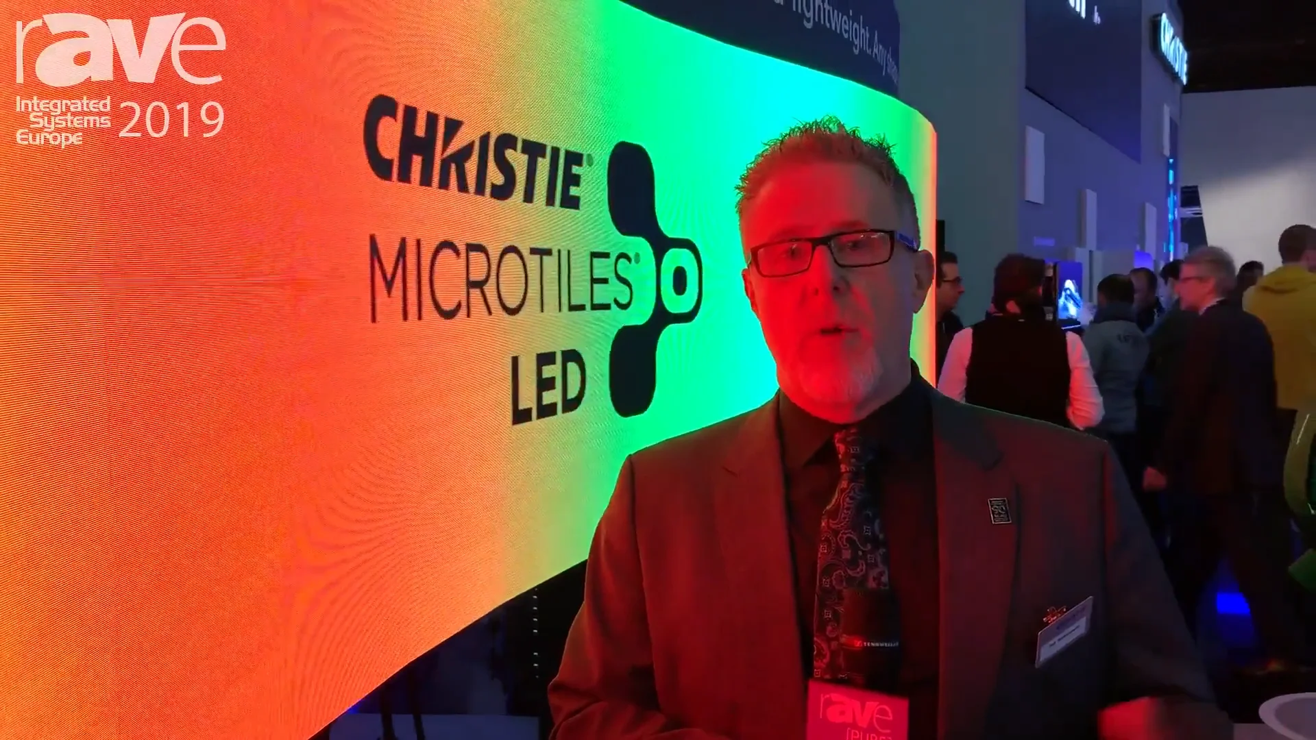 rAVe showcases Christie MicroTiles LED at ISE 2019 on Vimeo