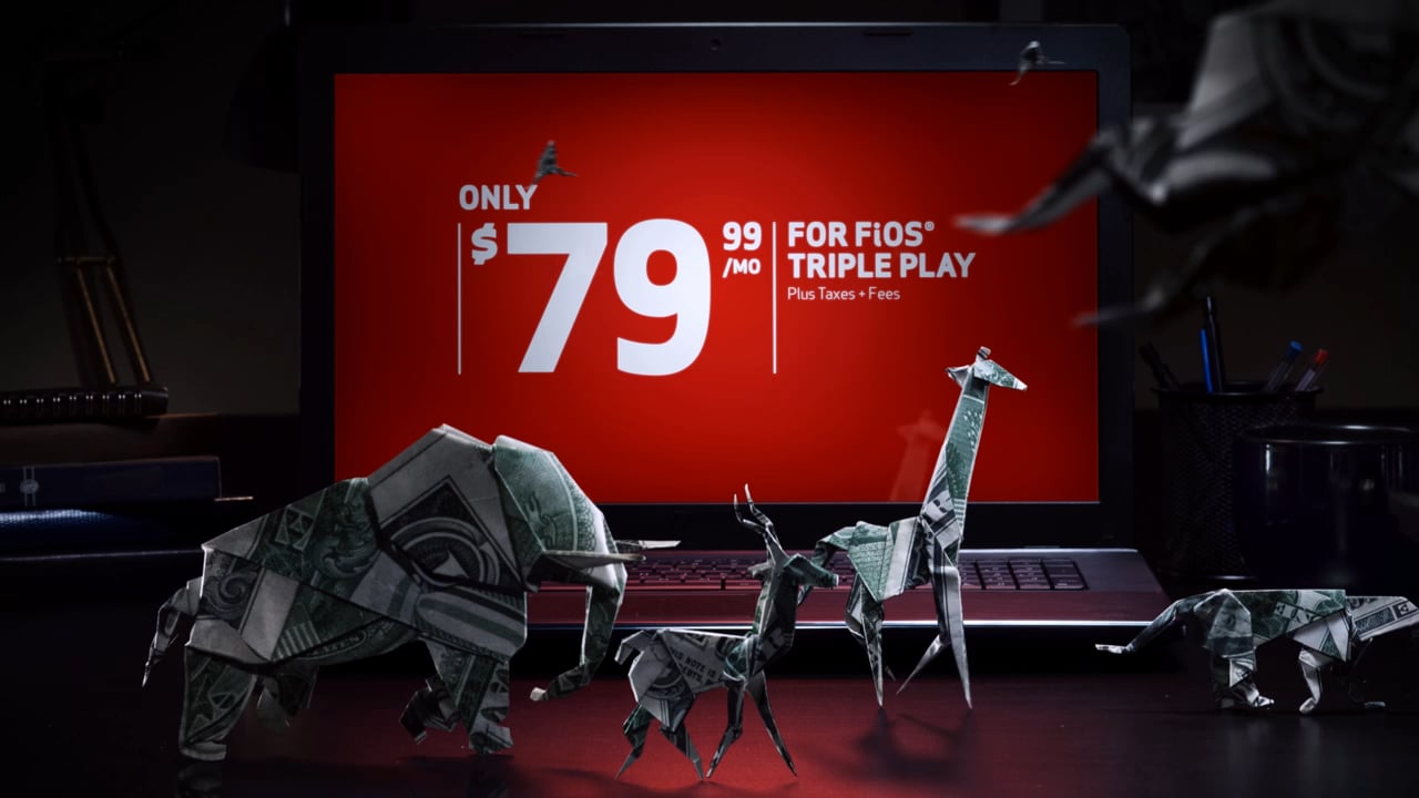 Verizon "Paper Animals"