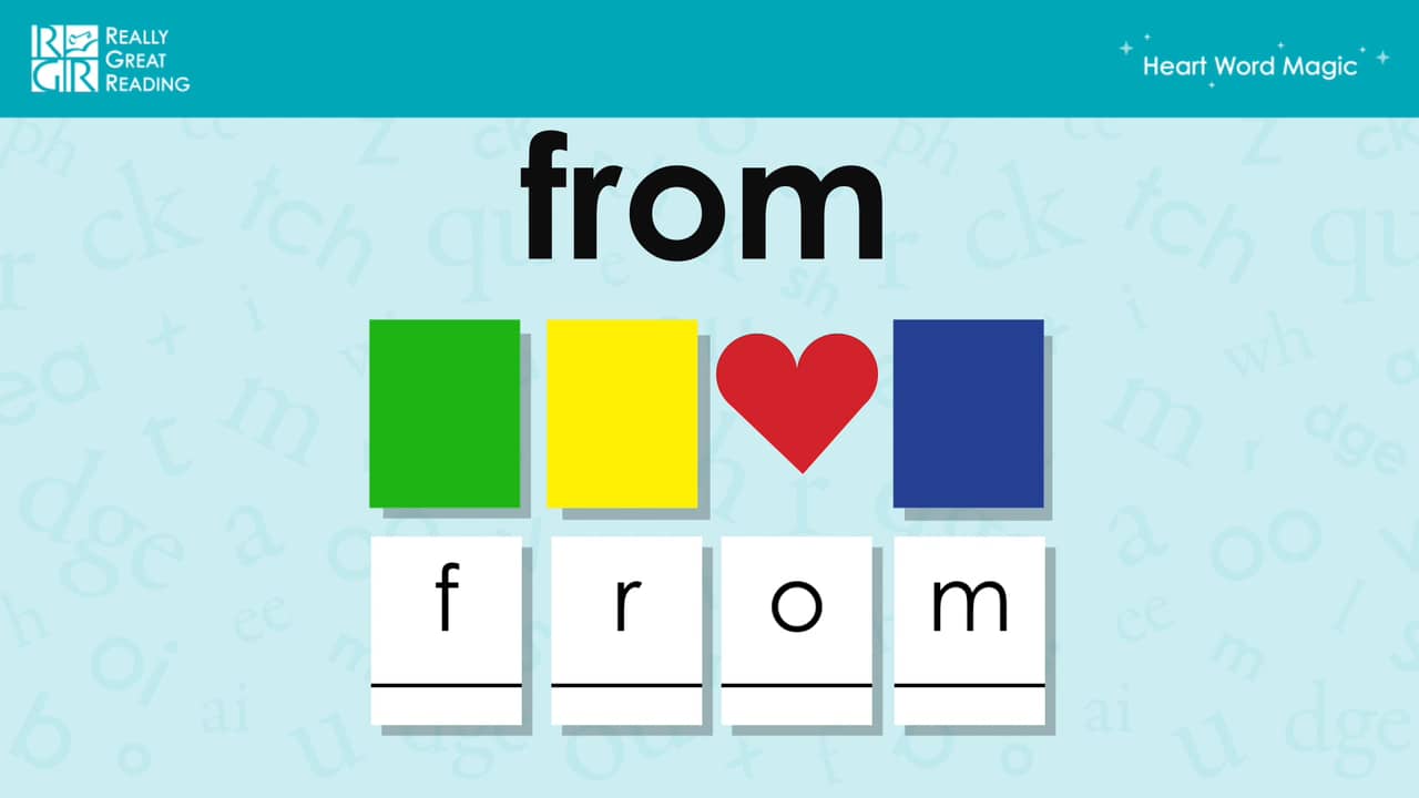 Heart Word Magic - The Word From on Vimeo