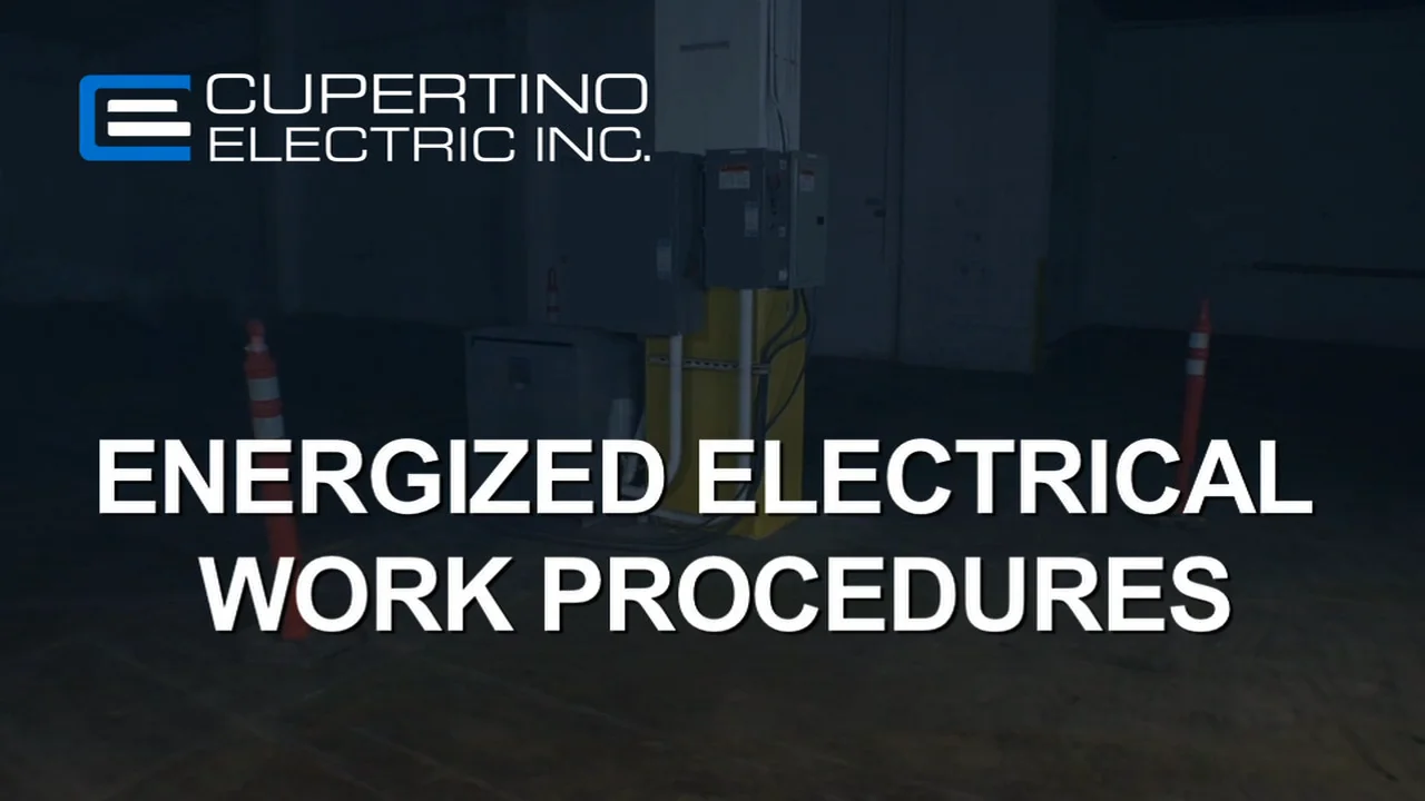 Cupertino Electric - Energized Electrical Work Procedures - EEWP on Vimeo
