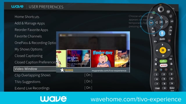 5447 Wave Tivo Tutorials on Vimeo