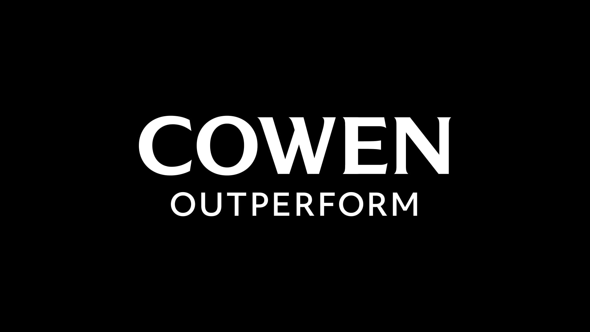 COWEN logo reveal on Vimeo