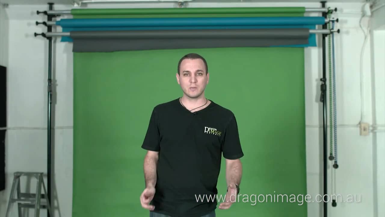 How to setup a LightPro Autopole 3 hook Portable Background System for ...