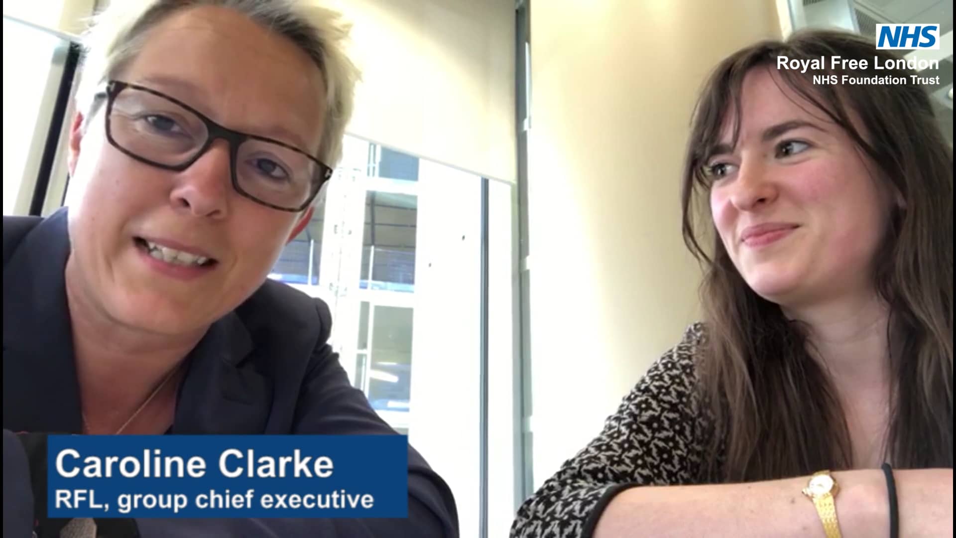 Caroline Clark and Amy Cruickshank discuss QI initiatives on Vimeo
