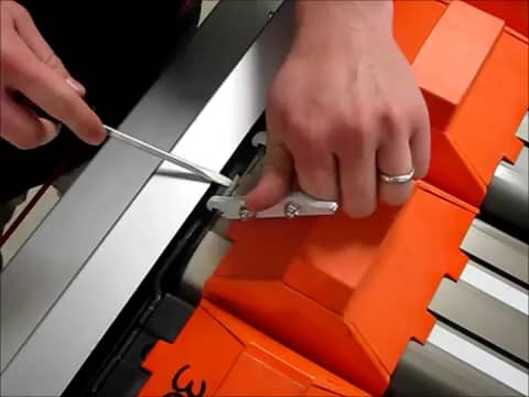 HowTo- Shoe Sorter SL2: Slat Removal and Replacement on Vimeo