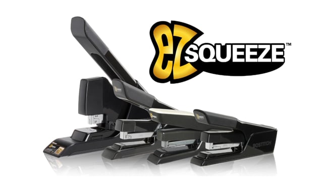 EZ Squeeze™ 130 Sheet Heavy Duty Stapler | Bostitch Office