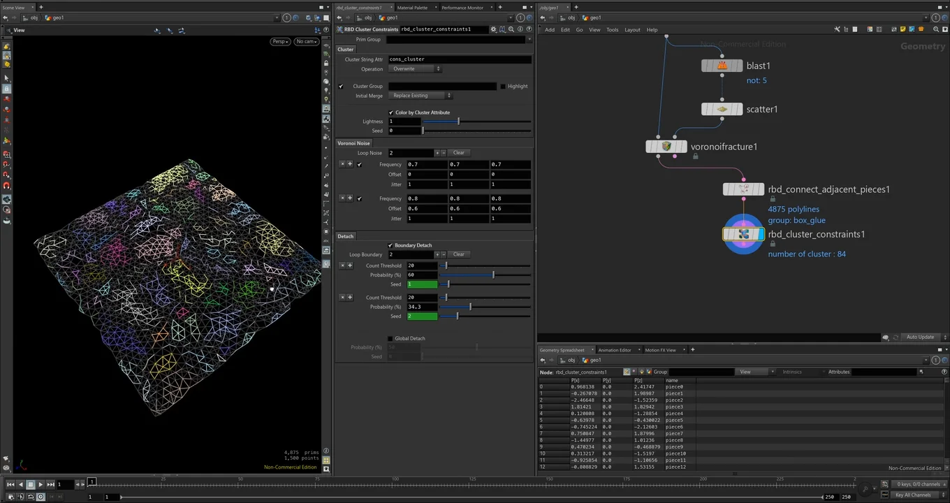 RBD Cluster Constraints in Houdini (+hda) on Vimeo