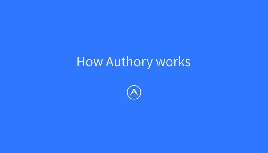 How Authory works on Vimeo