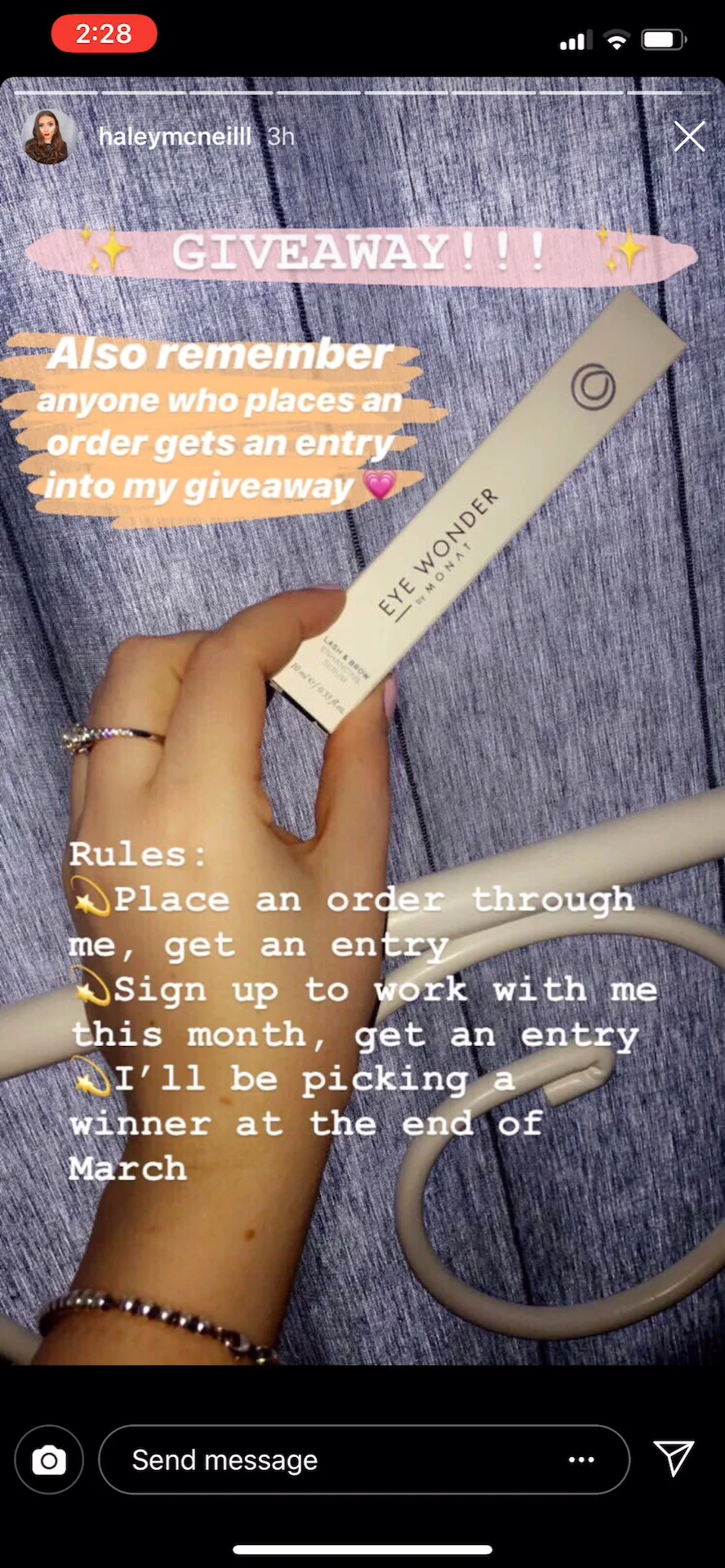 Haley McNeill Insta Story on Vimeo