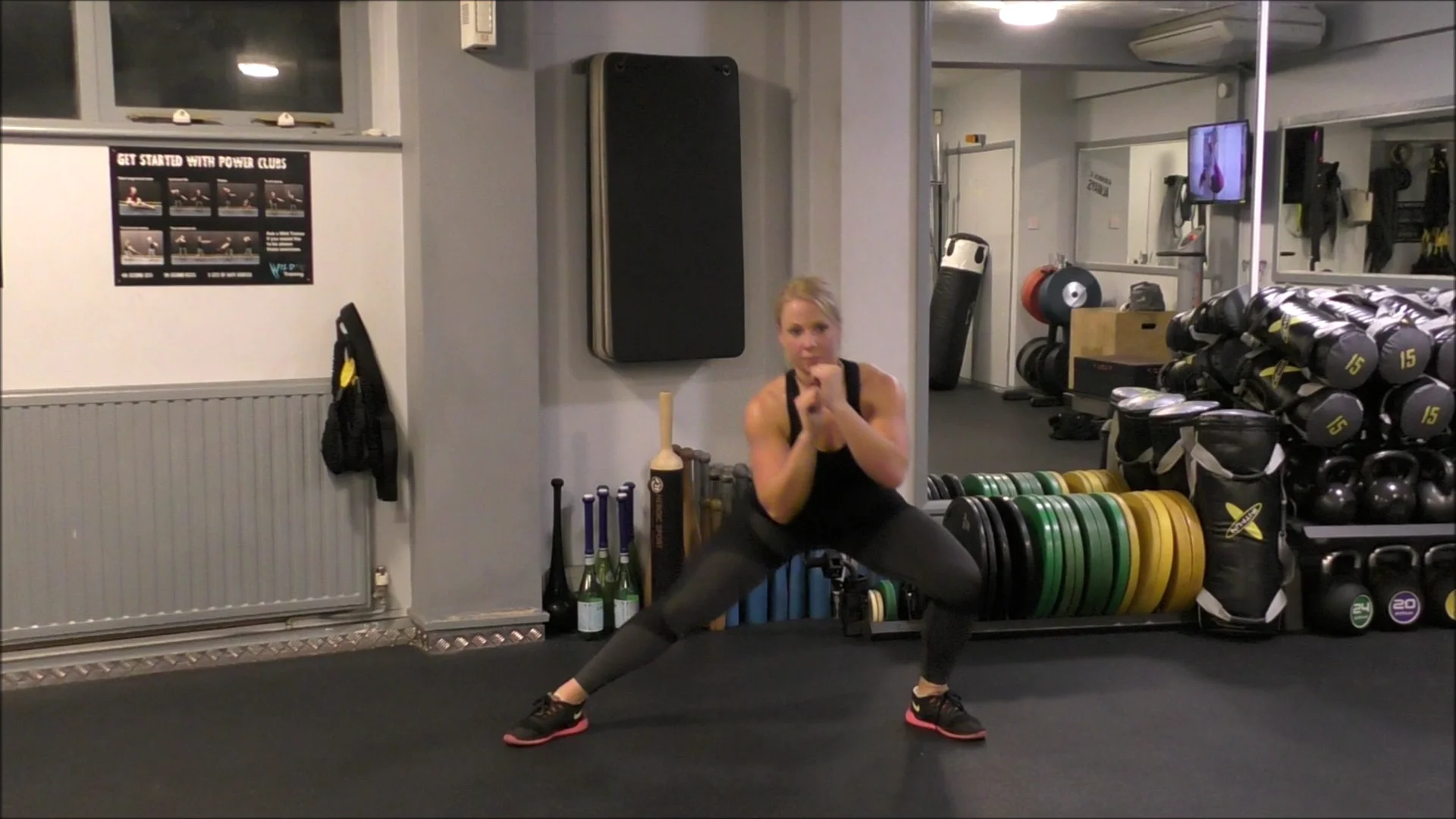 288 - Alt side lunge - Female on Vimeo