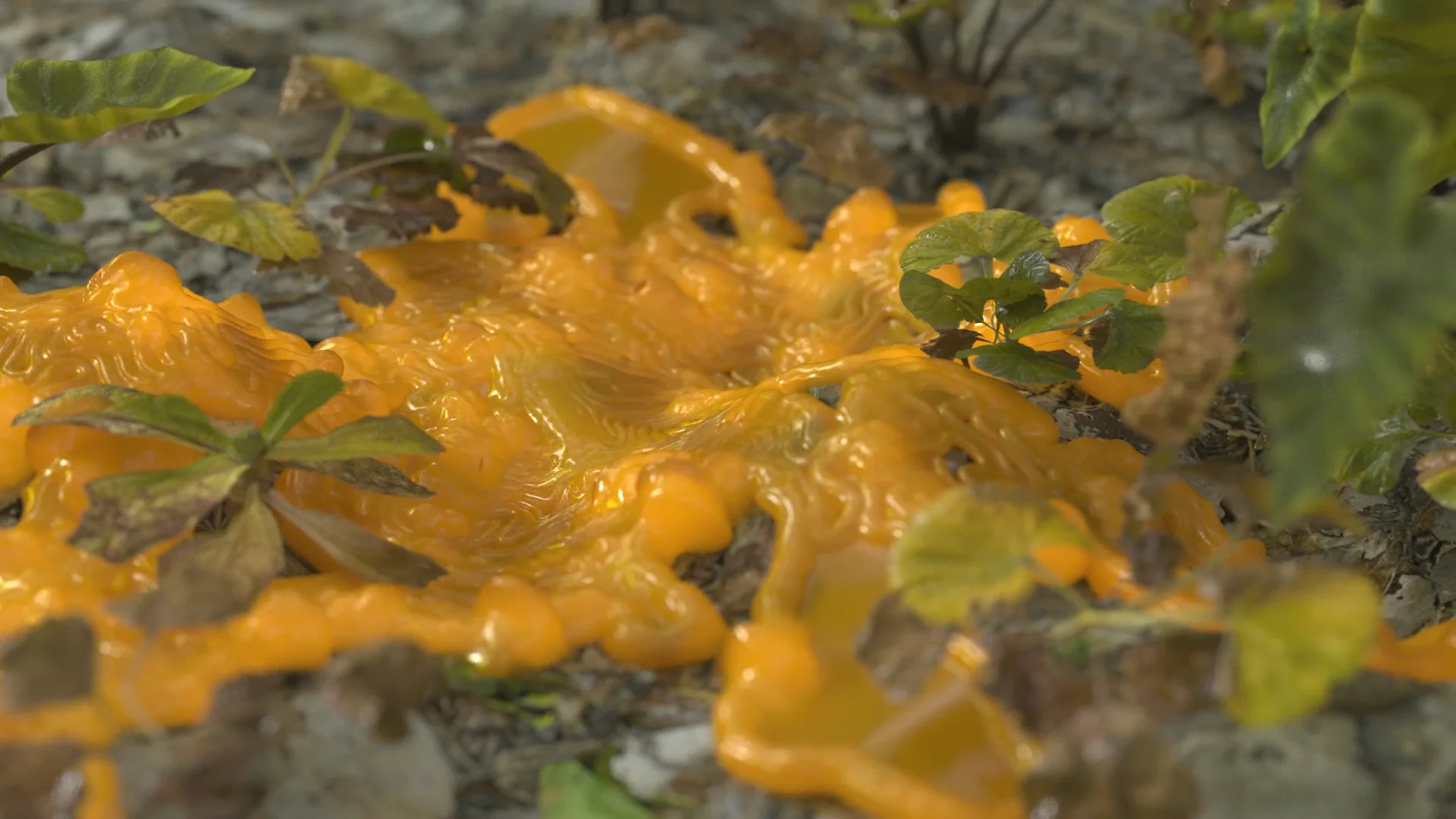 Houdini Differential Line Growth "Slime Mold" in Houdini on Vimeo
