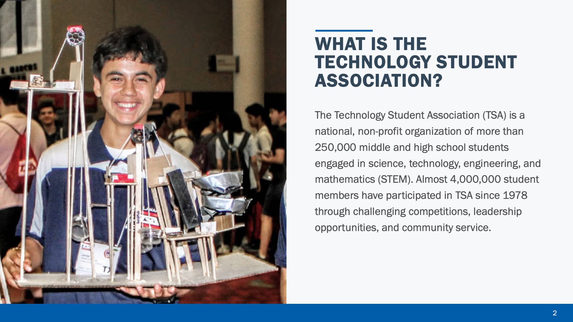 Technology Student Association (TSA): Learning to Lead in a Technical ...