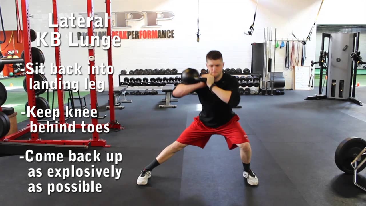 Lateral KB Lunge on Vimeo