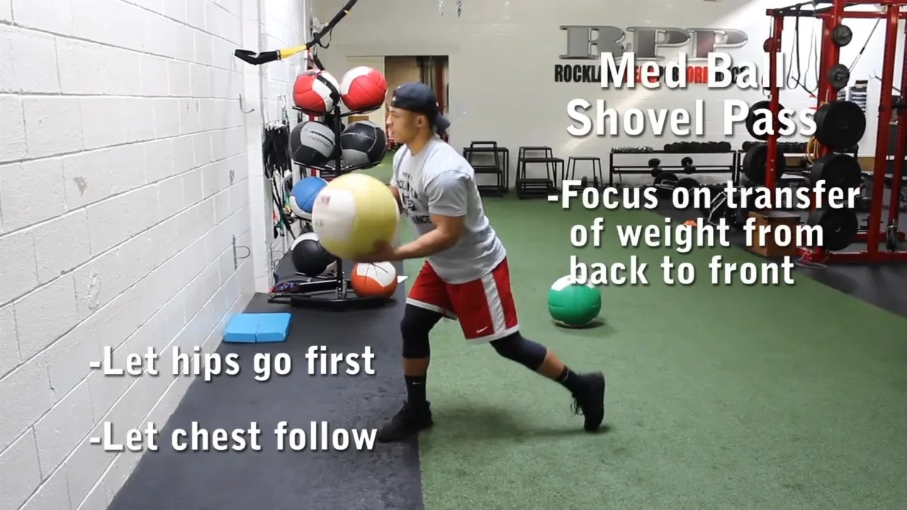 Med Ball Shovel Pass on Vimeo