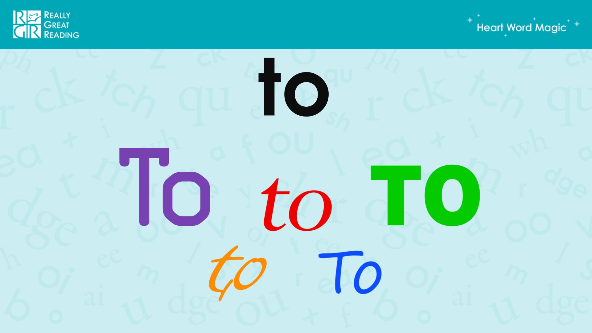 Heart Word Magic - The Word To