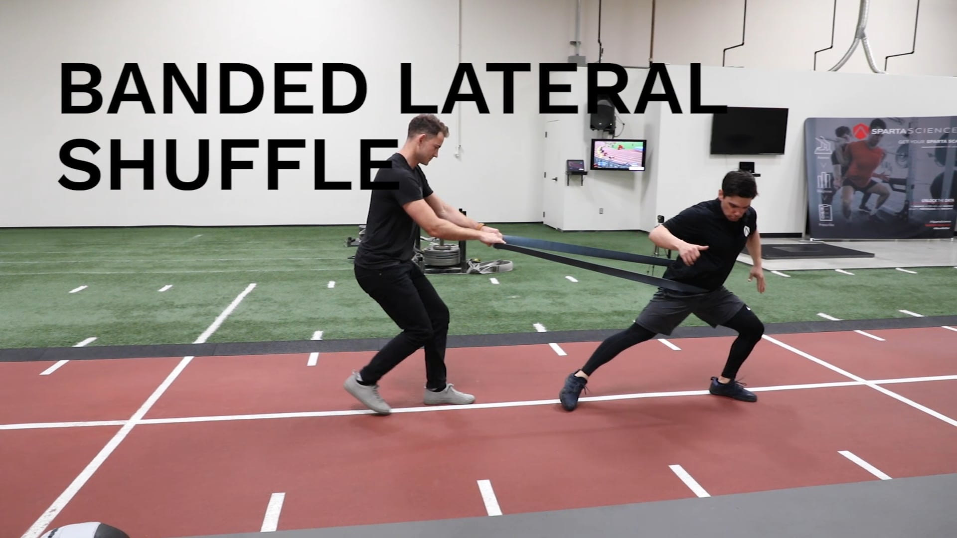 Activities - Banded Lateral Shuffle on Vimeo