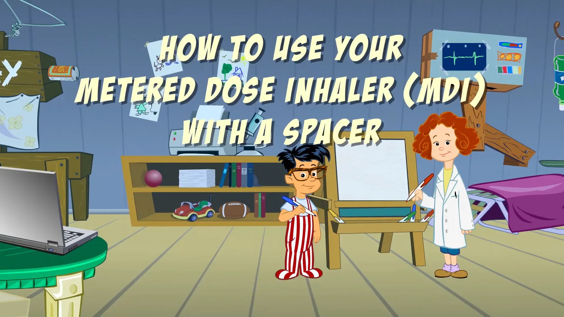 TCPi Patient Education: Asthma - How to use your Metered Dose Inhaler ...