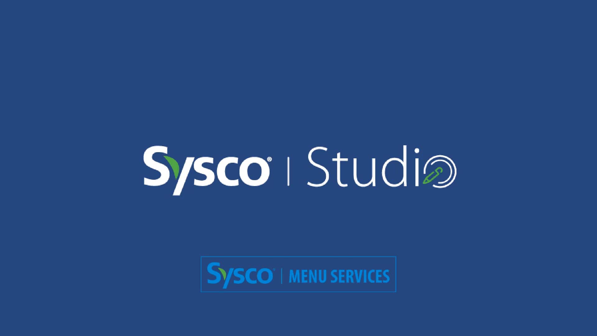 Sysco | Studio Onboarding on Vimeo