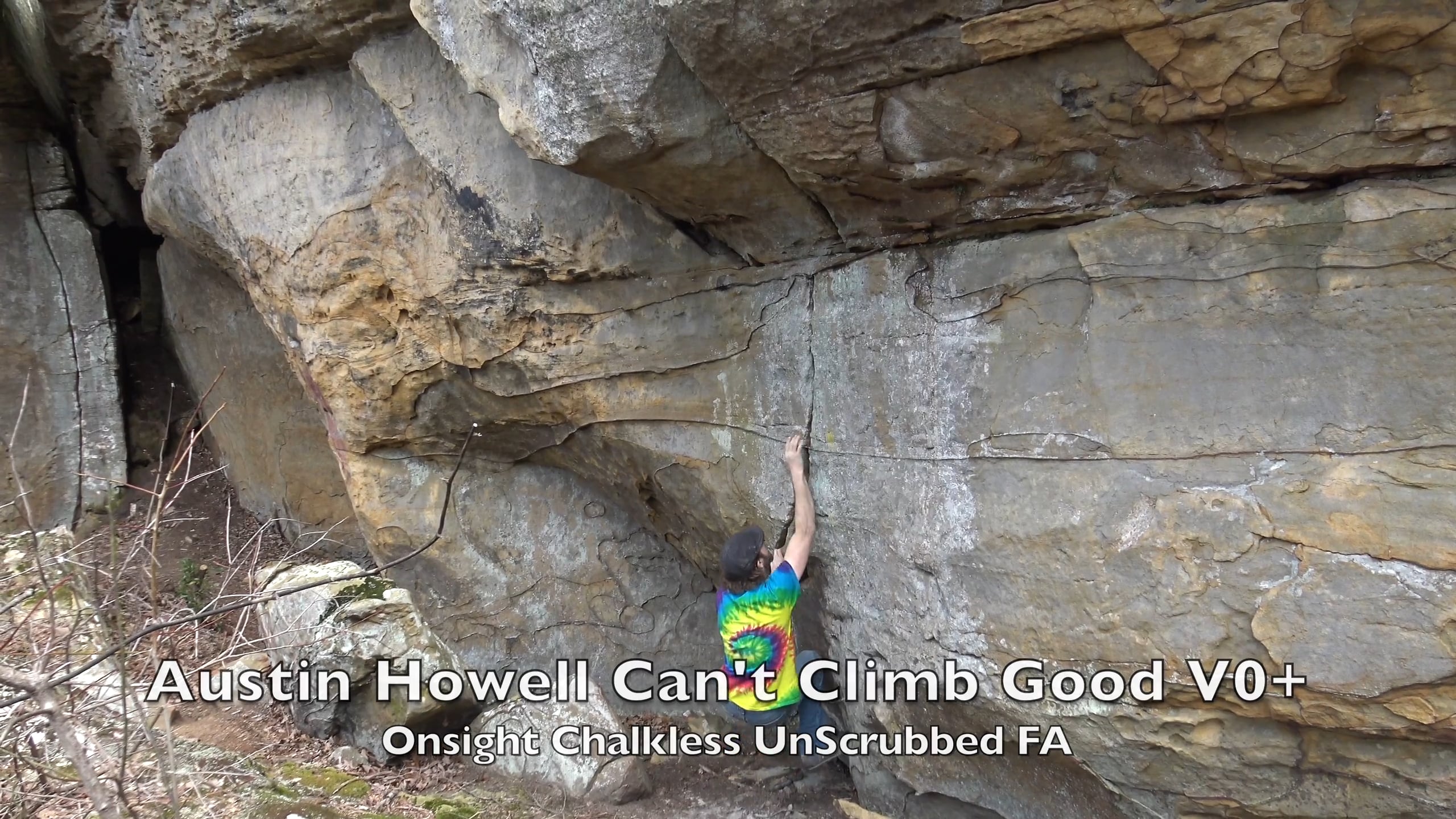 “Austin Howell Can’t Climb Good” V0+ at “Glass House” in Foxtown ...